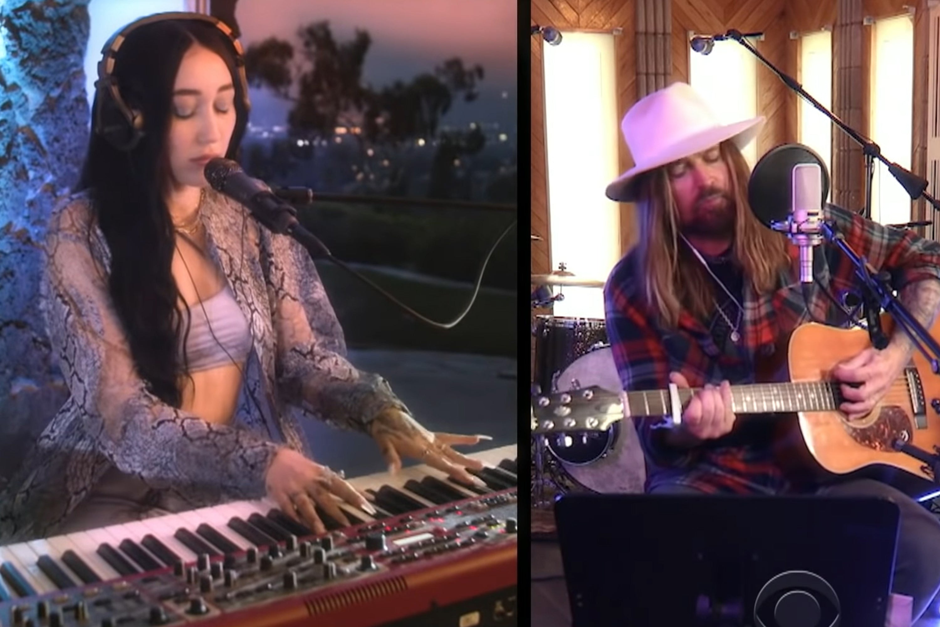 Mixing Noah and Billy Ray Cyrus for Colbert Live – Seven Seven Media